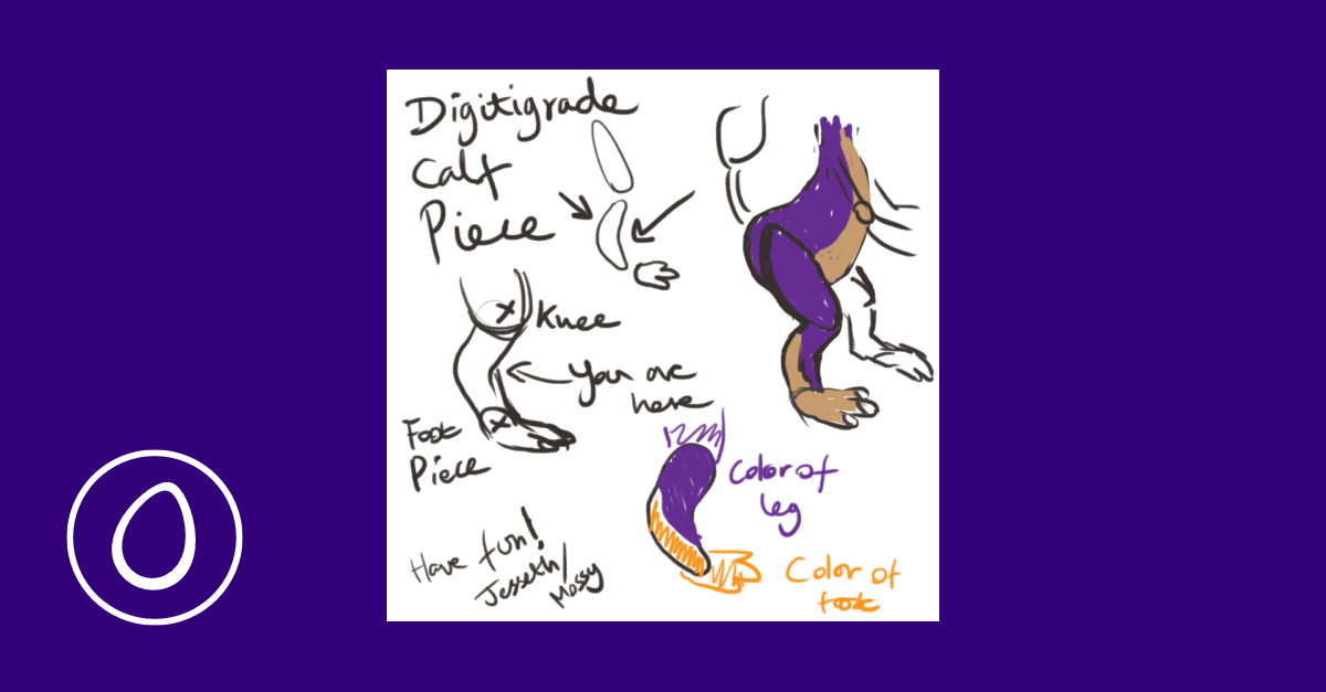 Example Digitigrade ChiChi Norn Leg Sprites - EemFoo