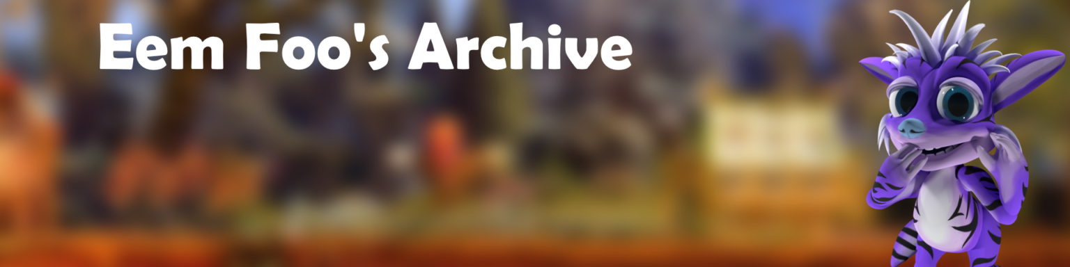 Eem Foo's Archive – Eemfoo's Creatures Archive